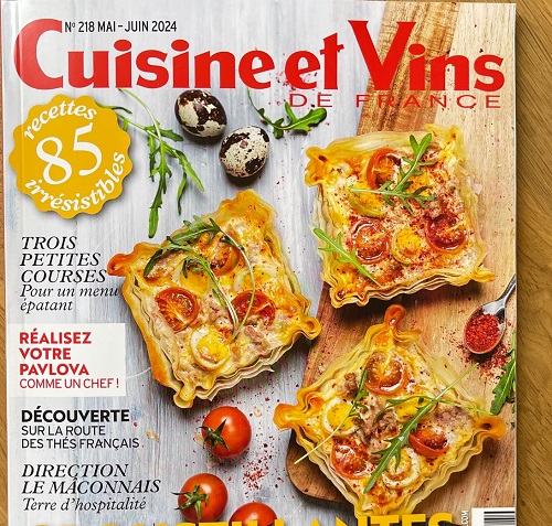 Découvrez le thé français dans Cuisine et Vins de France - Acapella ...